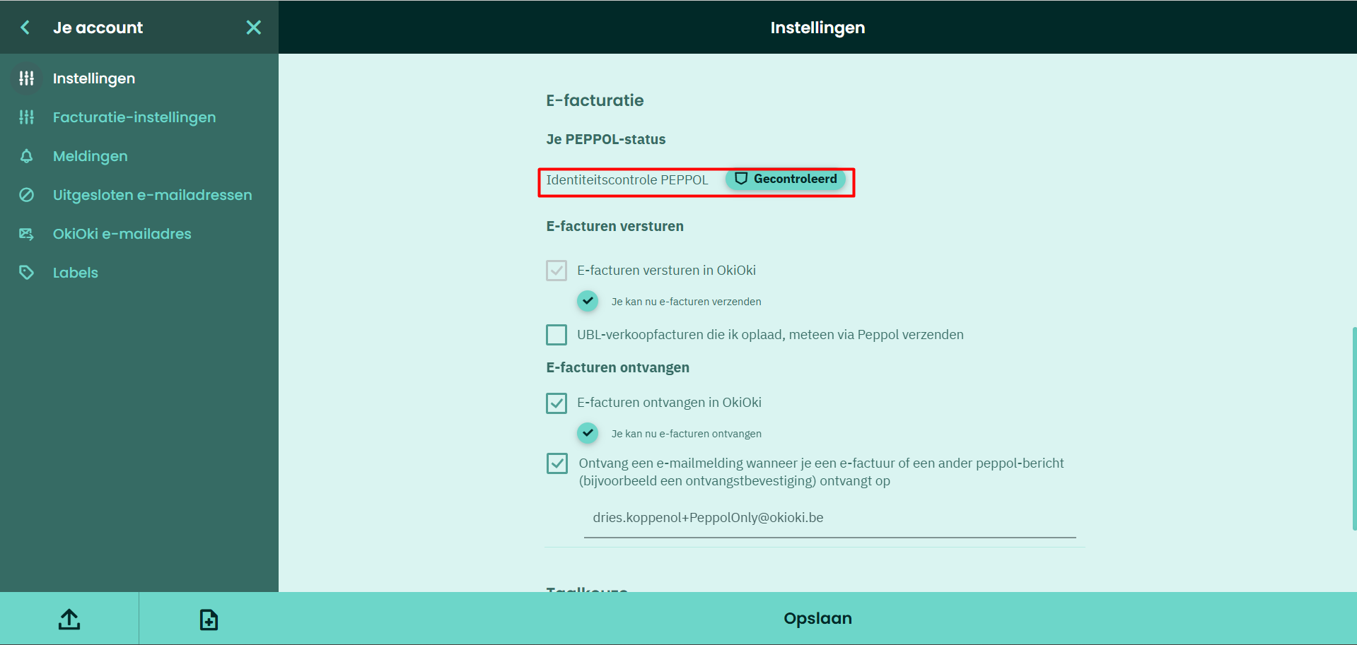 Hoe een UBL-bestand uploaden en verzenden via Peppol – OkiOki