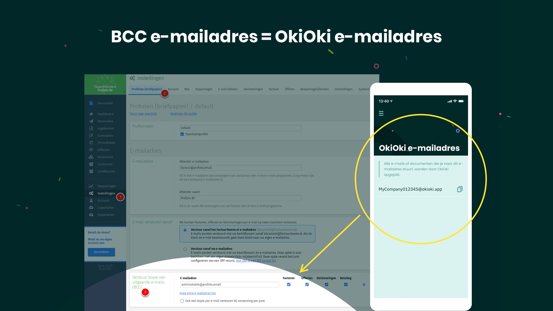 Hoe kan ik mijn factuursturen.be facturen in OkiOki ontvangen en opvolgen? – OkiOki